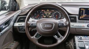 Melns Audi A8 2014 Rīga, ar dzinēja tilpumu 3.00 L un nobraukumu 333 tūkst. km par 17190 €, foto 14 vietnē AUTOMOTO.COM.LV