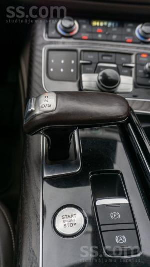 Melns Audi A8 2014 Rīga, ar dzinēja tilpumu 3.00 L un nobraukumu 333 tūkst. km par 17190 €, foto 16 vietnē AUTOMOTO.COM.LV