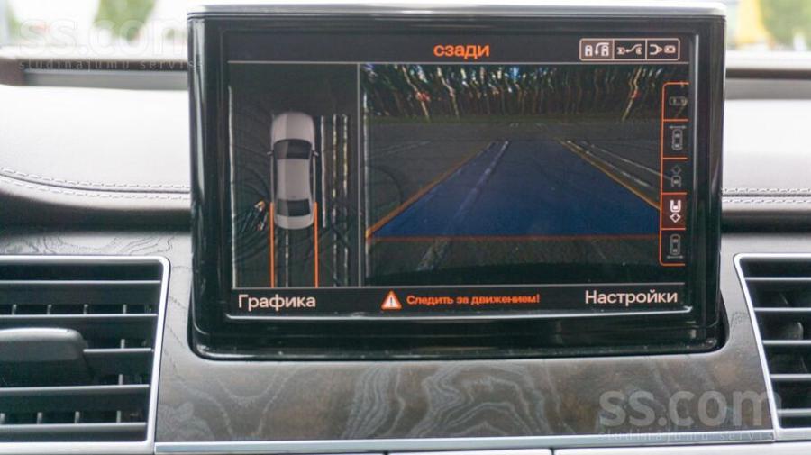 Melns Audi A8 2014 Rīga, ar dzinēja tilpumu 3.00 L un nobraukumu 333 tūkst. km par 17190 €, foto 21 vietnē AUTOMOTO.COM.LV