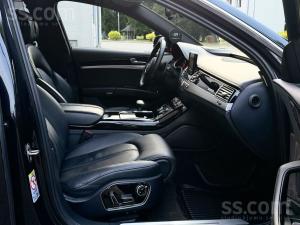 Black Audi A8 2014 in Jurmala, with an engine capacity of 3.00 L and mileage of 228 thousand km for 23800 €, photo 14 on AUTOMOTO.COM.LV