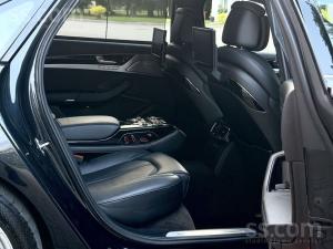 Black Audi A8 2014 in Jurmala, with an engine capacity of 3.00 L and mileage of 228 thousand km for 23800 €, photo 15 on AUTOMOTO.COM.LV