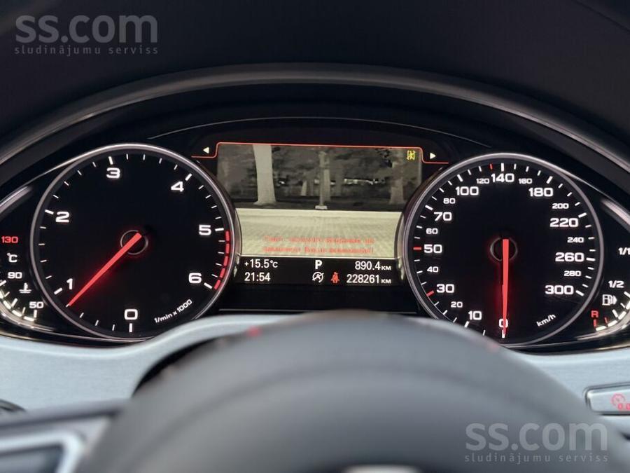 Black Audi A8 2014 in Jurmala, with an engine capacity of 3.00 L and mileage of 228 thousand km for 23800 €, photo 23 on AUTOMOTO.COM.LV