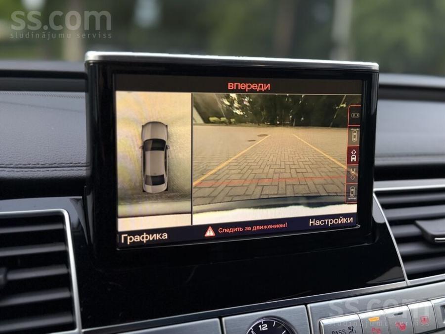 Black Audi A8 2014 in Jurmala, with an engine capacity of 3.00 L and mileage of 228 thousand km for 23800 €, photo 25 on AUTOMOTO.COM.LV