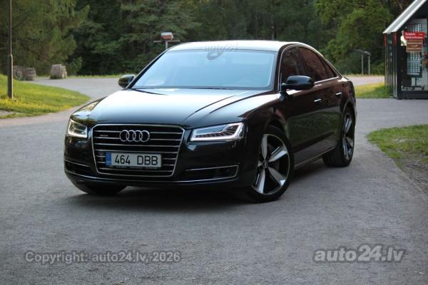Melns Audi A8 2014 Tallina, ar dzinēja tilpumu 4.20 L un nobraukumu 224 tūkst. km par 27500 €, foto 2 vietnē AUTOMOTO.COM.LV