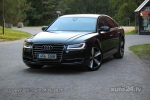 Black Audi A8 2014 in Tallinn, with an engine capacity of 4.20 L and mileage of 224 thousand km for 27500 €, photo 3 on AUTOMOTO.COM.LV