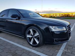 Black Audi A8 2014 in Tallinn, with an engine capacity of 4.20 L and mileage of 224 thousand km for 27500 €, photo 6 on AUTOMOTO.COM.LV