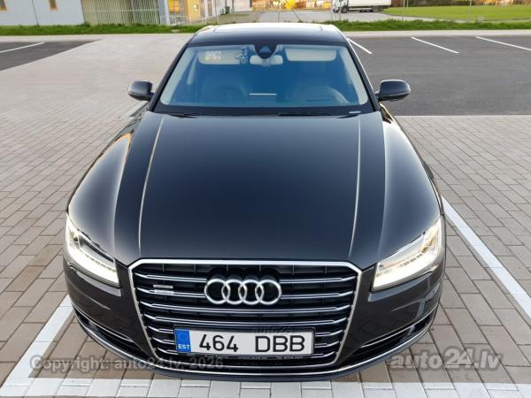 Melns Audi A8 2014 Tallina, ar dzinēja tilpumu 4.20 L un nobraukumu 224 tūkst. km par 27500 €, foto 8 vietnē AUTOMOTO.COM.LV