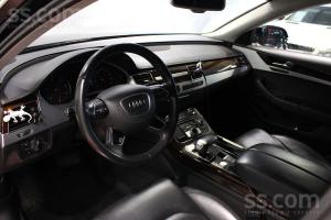 Black Audi A8 2014 in Riga, with an engine capacity of 3.00 L and mileage of 262 thousand km for 17500 €, photo 12 on AUTOMOTO.COM.LV