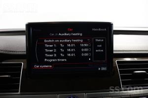 Black Audi A8 2014 in Riga, with an engine capacity of 3.00 L and mileage of 262 thousand km for 17500 €, photo 15 on AUTOMOTO.COM.LV