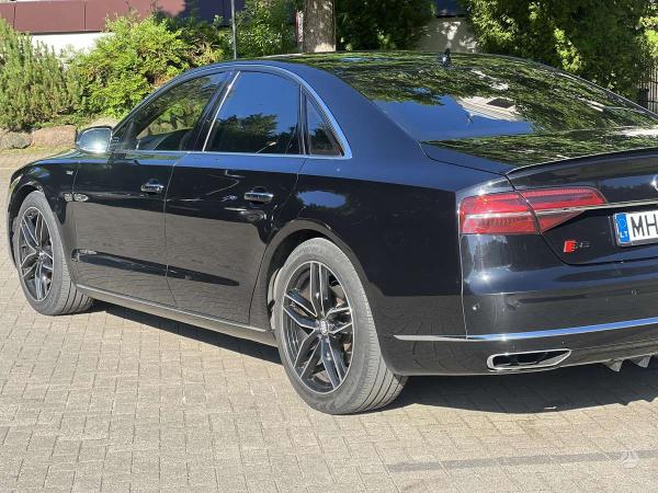 Melns Audi A8 2014 Jonava, ar dzinēja tilpumu 3.00 L un nobraukumu 283 tūkst. km par 24000 €, foto 7 vietnē AUTOMOTO.COM.LV