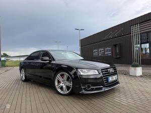 Black Audi A8 2014 in Kaunas, with an engine capacity of 3.00 L and mileage of 177 thousand km for 23500 €, photo  on AUTOMOTO.COM.LV