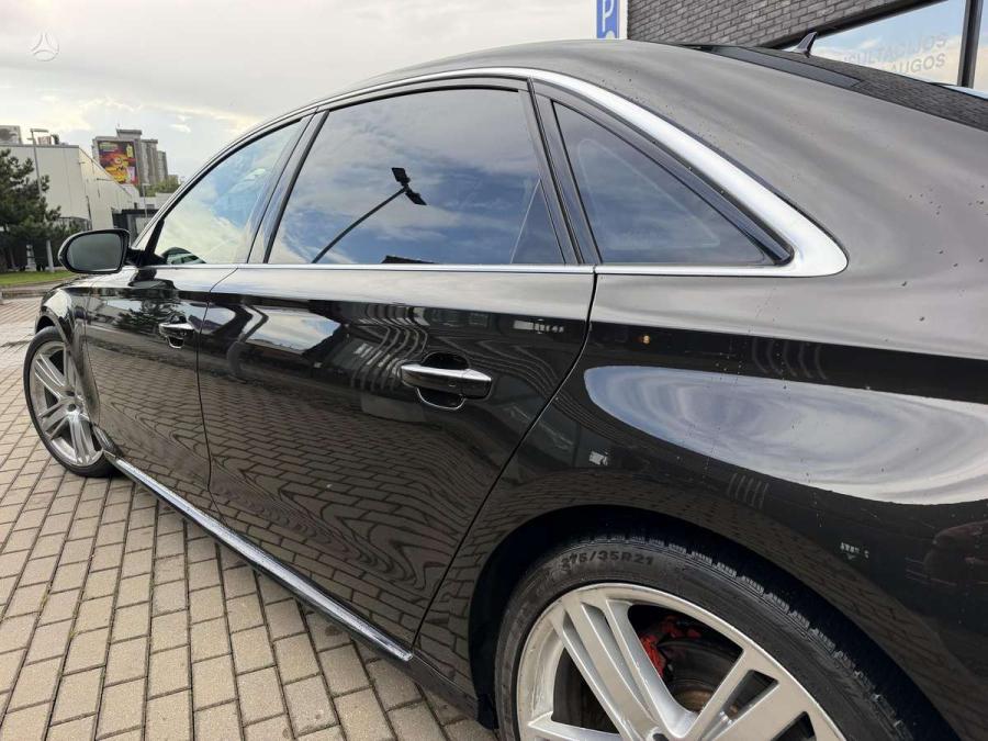 Melns Audi A8 2014 Kauņa, ar dzinēja tilpumu 3.00 L un nobraukumu 177 tūkst. km par 23500 €, foto 14 vietnē AUTOMOTO.COM.LV