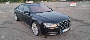 Black Audi A8 2014 in Vilnius, with an engine capacity of 2.97 L and mileage of 166 thousand km for 25500 €, photo 3 on AUTOMOTO.COM.LV