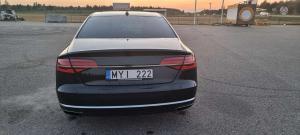 Black Audi A8 2014 in Vilnius, with an engine capacity of 2.97 L and mileage of 166 thousand km for 25500 €, photo 8 on AUTOMOTO.COM.LV