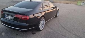 Black Audi A8 2014 in Vilnius, with an engine capacity of 2.97 L and mileage of 166 thousand km for 25500 €, photo 9 on AUTOMOTO.COM.LV