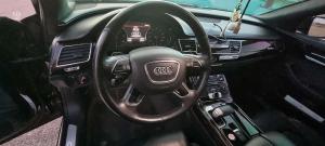Melns Audi A8 2014 Viļņa, ar dzinēja tilpumu 2.97 L un nobraukumu 166 tūkst. km par 25500 €, foto 13 vietnē AUTOMOTO.COM.LV