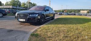 Melns Audi A8 2014 Viļņa, ar dzinēja tilpumu 2.97 L un nobraukumu 166 tūkst. km par 25500 €, foto 32 vietnē AUTOMOTO.COM.LV