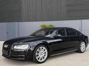 Melns Audi A8 2014 Šauļi, ar dzinēja tilpumu 2.97 L un nobraukumu 300 tūkst. km par 20500 €, foto 3 vietnē AUTOMOTO.COM.LV