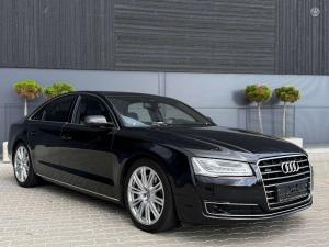 Melns Audi A8 2014 Šauļi, ar dzinēja tilpumu 2.97 L un nobraukumu 300 tūkst. km par 20500 €, foto 5 vietnē AUTOMOTO.COM.LV