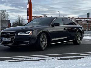 Melns Audi A8 2015 Klaipėda, ar dzinēja tilpumu 3.00 L un nobraukumu 210 tūkst. km par 15700 €, foto 6 vietnē AUTOMOTO.COM.LV