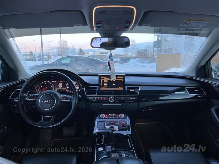 Black Audi A8 2015 in Tallinn, with an engine capacity of 3.00 L and mileage of 281 thousand km for 17000 €, photo 4 on AUTOMOTO.COM.LV