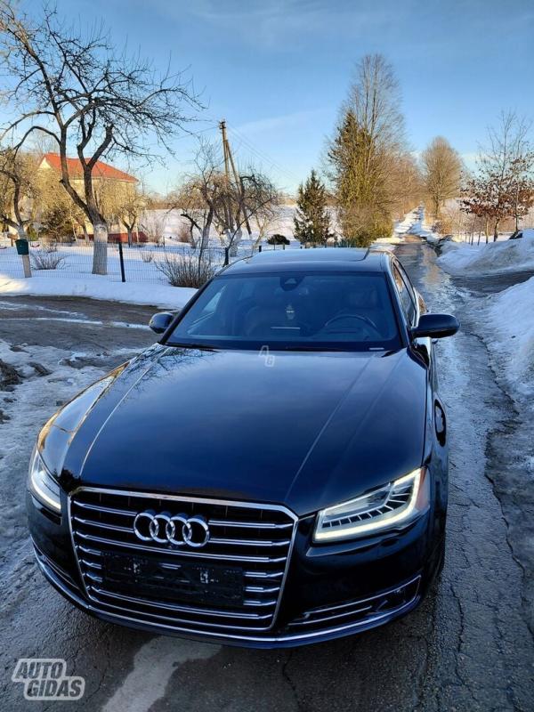 Melns Audi A8 2015 Šilalė, ar dzinēja tilpumu 3.00 L un nobraukumu 94 tūkst. km par 9900 €, foto 1 vietnē AUTOMOTO.COM.LV