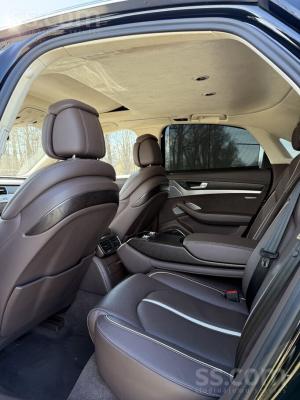Black Audi A8 2015 in Gulbene, with an engine capacity of 3.00 L and mileage of 151 thousand km for 23000 €, photo 22 on AUTOMOTO.COM.LV