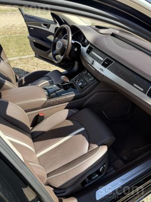 Black Audi A8 2015 in Gulbene, with an engine capacity of 3.00 L and mileage of 151 thousand km for 23000 €, photo 23 on AUTOMOTO.COM.LV