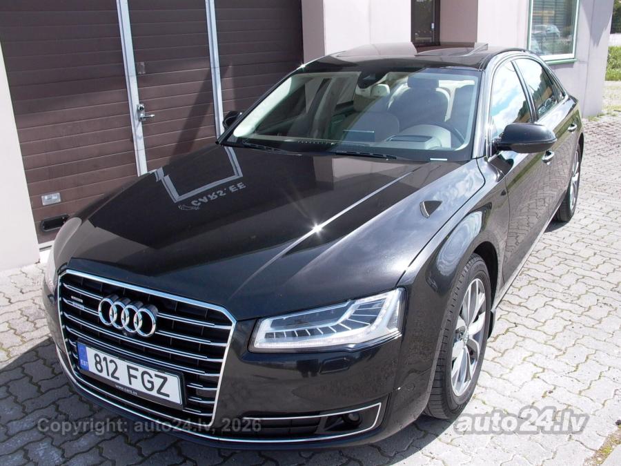 Black Audi A8 2015 in Voru, with an engine capacity of 3.00 L and mileage of 277 thousand km for 19900 €, photo 1 on AUTOMOTO.COM.LV