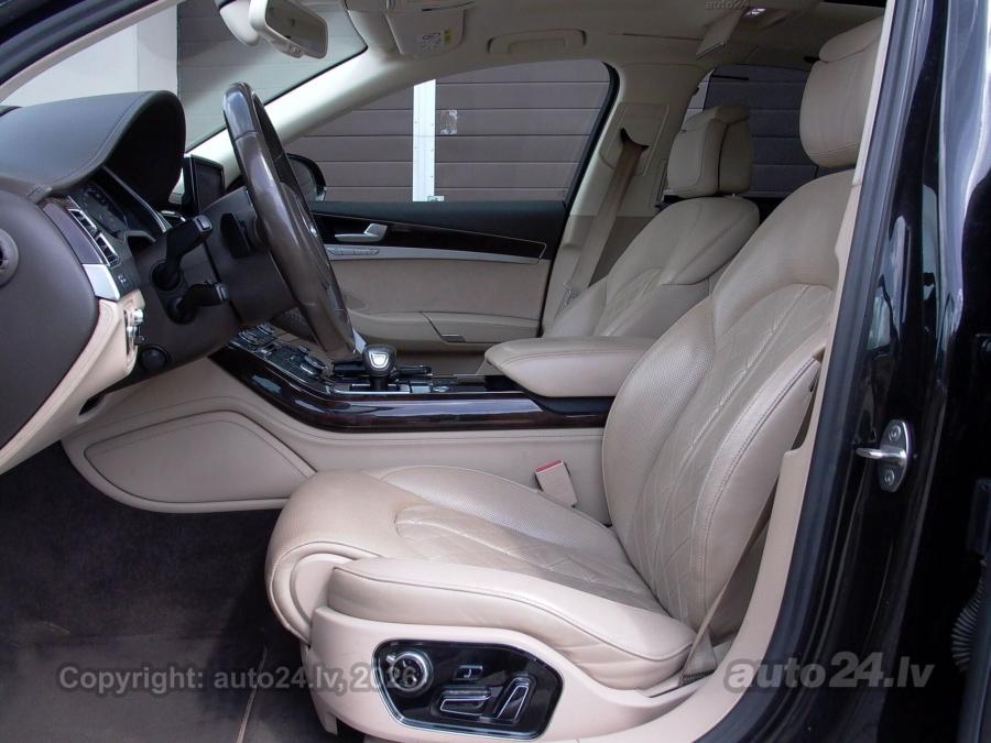 Black Audi A8 2015 in Voru, with an engine capacity of 3.00 L and mileage of 277 thousand km for 19900 €, photo 6 on AUTOMOTO.COM.LV