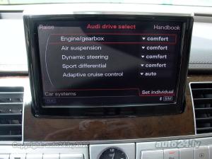 Black Audi A8 2015 in Voru, with an engine capacity of 3.00 L and mileage of 277 thousand km for 19900 €, photo 15 on AUTOMOTO.COM.LV