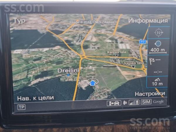 Black Audi A8 2015 in Riga, with an engine capacity of 3.00 L and mileage of 176 thousand km for 24500 €, photo 7 on AUTOMOTO.COM.LV
