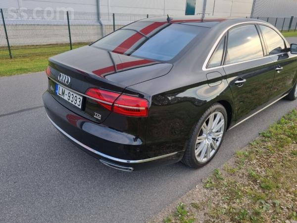 Melns Audi A8 2015 Rīga, ar dzinēja tilpumu 3.00 L un nobraukumu 176 tūkst. km par 24500 €, foto 4 vietnē AUTOMOTO.COM.LV