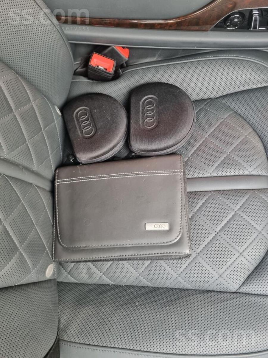 Melns Audi A8 2015 Rīga, ar dzinēja tilpumu 3.00 L un nobraukumu 176 tūkst. km par 24500 €, foto 16 vietnē AUTOMOTO.COM.LV