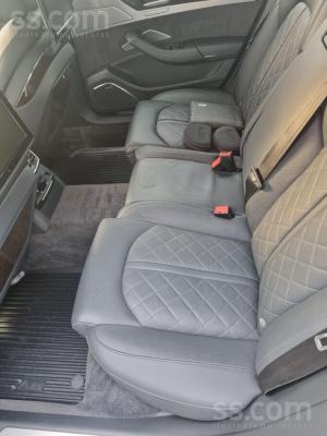 Melns Audi A8 2015 Rīga, ar dzinēja tilpumu 3.00 L un nobraukumu 176 tūkst. km par 24500 €, foto 19 vietnē AUTOMOTO.COM.LV