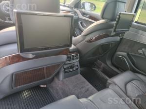 Melns Audi A8 2015 Rīga, ar dzinēja tilpumu 3.00 L un nobraukumu 176 tūkst. km par 24500 €, foto 20 vietnē AUTOMOTO.COM.LV