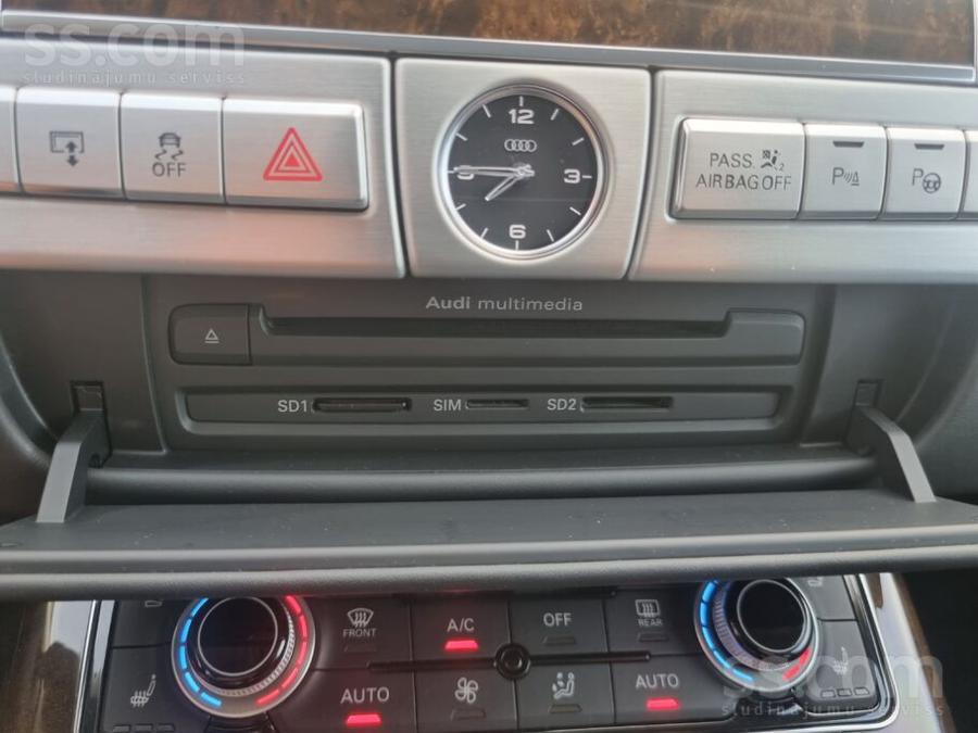 Melns Audi A8 2015 Rīga, ar dzinēja tilpumu 3.00 L un nobraukumu 176 tūkst. km par 24500 €, foto 30 vietnē AUTOMOTO.COM.LV