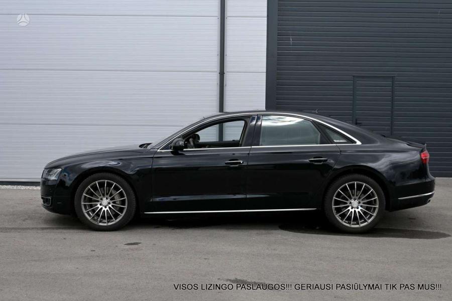 Melns Audi A8 2015 Kretinga, ar dzinēja tilpumu 2.97 L un nobraukumu 205 tūkst. km par 23999 €, foto 12 vietnē AUTOMOTO.COM.LV