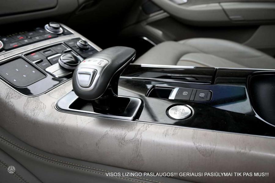 Melns Audi A8 2015 Kretinga, ar dzinēja tilpumu 2.97 L un nobraukumu 205 tūkst. km par 23999 €, foto 24 vietnē AUTOMOTO.COM.LV