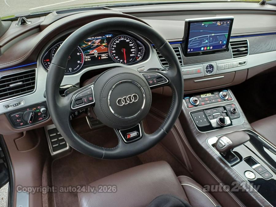 Черный Ауди А8 2015 в Выру, объемом двигателя 3.00 л и пробегом 223 тыс. км за 25000 €, фото 11 на AUTOMOTO.COM.LV