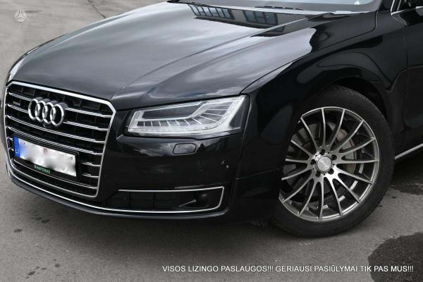 Melns Audi A8 2015 Kretinga, ar dzinēja tilpumu 2.97 L un nobraukumu 205 tūkst. km par 23999 €, foto 5 vietnē AUTOMOTO.COM.LV