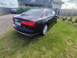 Black Audi A8 2015 in Vilnius, with an engine capacity of 4.00 L and mileage of 116 thousand km for 21999 €, photo 5 on AUTOMOTO.COM.LV