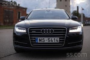 Melns Audi A8 2015 Liepāja, ar dzinēja tilpumu 3.00 L un nobraukumu 250 tūkst. km par 18500 €, foto 4 vietnē AUTOMOTO.COM.LV