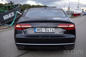 Melns Audi A8 2015 Liepāja, ar dzinēja tilpumu 3.00 L un nobraukumu 250 tūkst. km par 18500 €, foto 5 vietnē AUTOMOTO.COM.LV