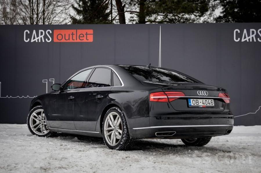 Melns Audi A8 2016 Rīga, ar dzinēja tilpumu 3.00 L un nobraukumu 277 tūkst. km par 21990 €, foto 6 vietnē AUTOMOTO.COM.LV
