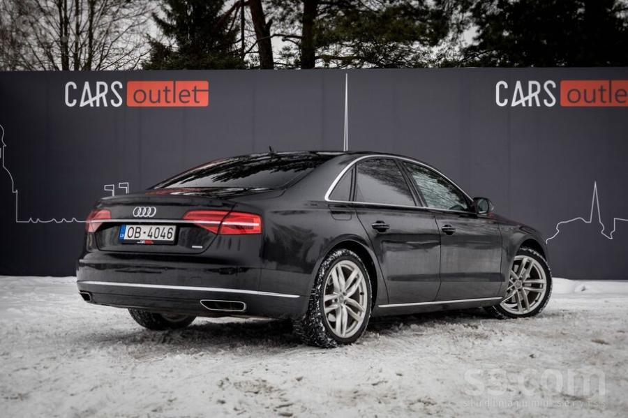 Melns Audi A8 2016 Rīga, ar dzinēja tilpumu 3.00 L un nobraukumu 277 tūkst. km par 21990 €, foto 7 vietnē AUTOMOTO.COM.LV