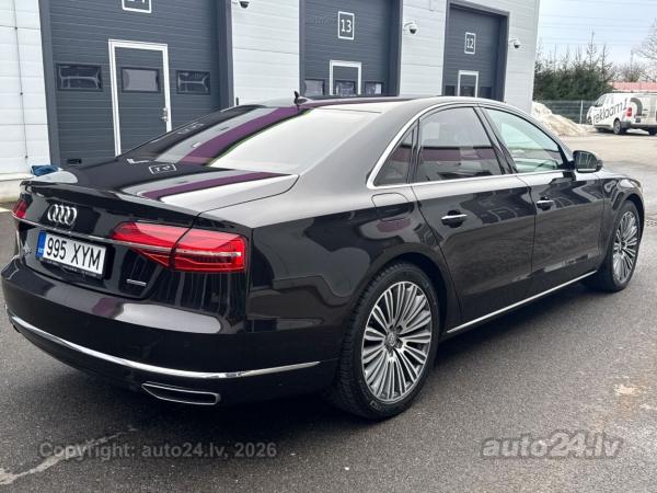 Black Audi A8 2016 in Tallinn, with an engine capacity of 3.00 L and mileage of 91 thousand km for 27999 €, photo 3 on AUTOMOTO.COM.LV