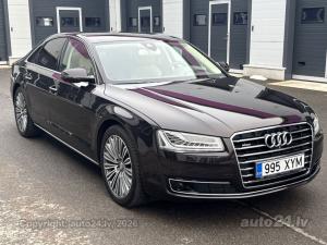 Black Audi A8 2016 in Tallinn, with an engine capacity of 3.00 L and mileage of 91 thousand km for 27999 €, photo 3 on AUTOMOTO.COM.LV