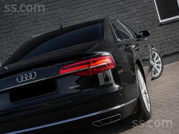 Melns Audi A8 2016 Rīga, ar dzinēja tilpumu 6.00 L un nobraukumu 0 tūkst. km par 36000 €, foto 3 vietnē AUTOMOTO.COM.LV