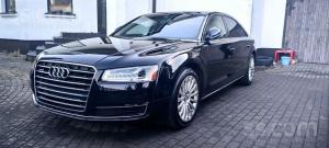 Black Audi A8 2016 in Riga, with an engine capacity of 3.00 L and mileage of 290 thousand km for 13900 €, photo 3 on AUTOMOTO.COM.LV